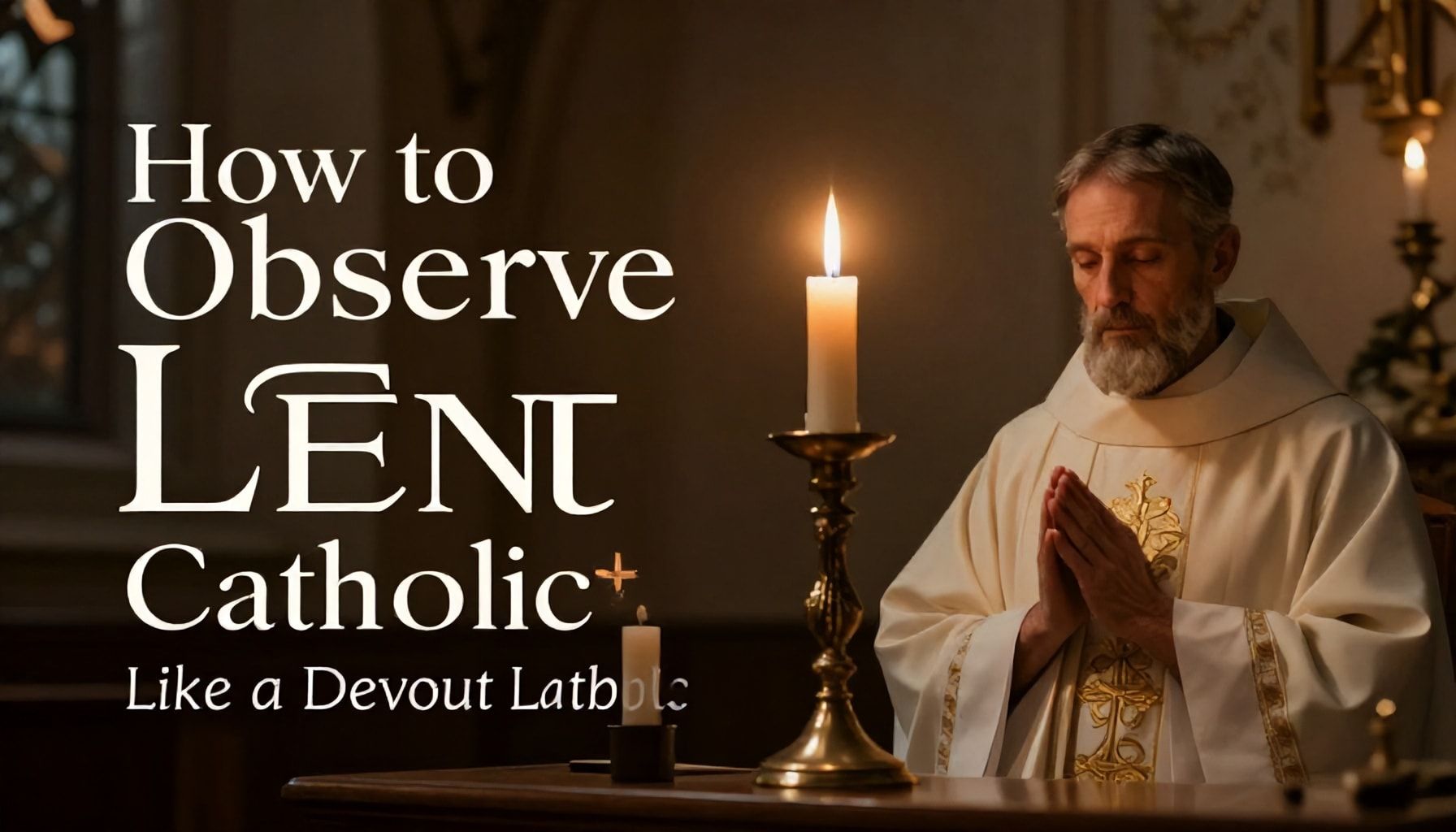 Lenten Rules for Catholics: A Guide to Spiritual Growth and Reflection